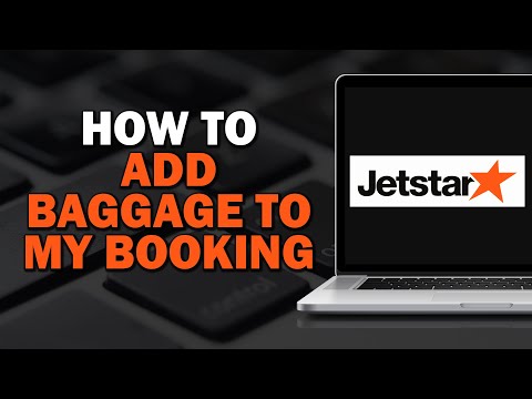 How To Add Baggage to my Booking on Jetstar (Easiest Way)