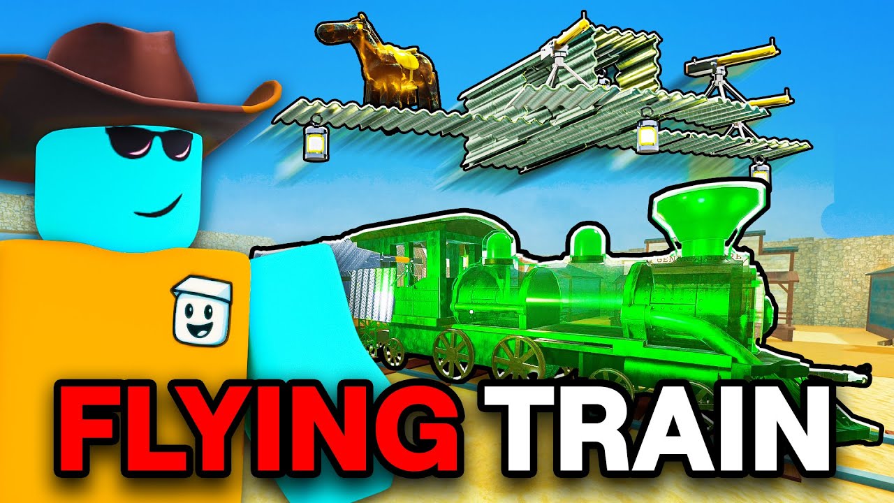 I Built a FLYING Ghost Train in Dead Rails