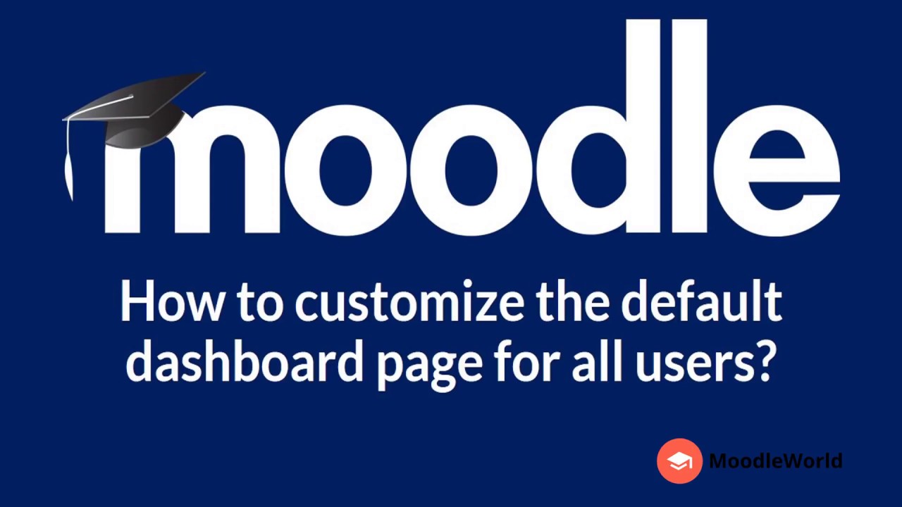 Moodle Administration for Beginners - How to reset default dashboard page for all users in Moodle