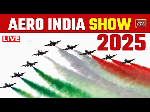 Aero India 2025 LIVE: Asia’s Largest Air Show | Yelahanka Air Force Station LIVE