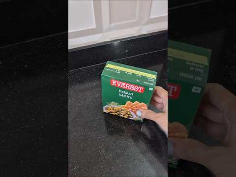 How to use Kasuri methi Hacks #kasurimethi #kitchenhacks #kitchentips #hacks #tips_and_tricks