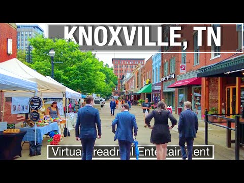 Downtown Knoxville, TN Walking Tour - Virtual Treadmill Walking Tour