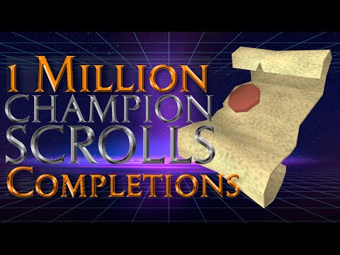 1M Champion Scrolls [Runescape 3] | Collection Log Statistics #5
