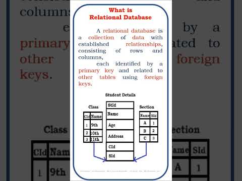 what is relational database #coding #sql server #jscript #java #developer #exceptions