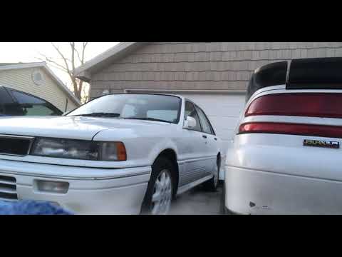 92 Plymouth laser rs exhaust 2 step