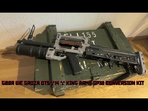 🤴 WE/WELL Groza conversion kit with King arms GP30 fitment・ STL File ...