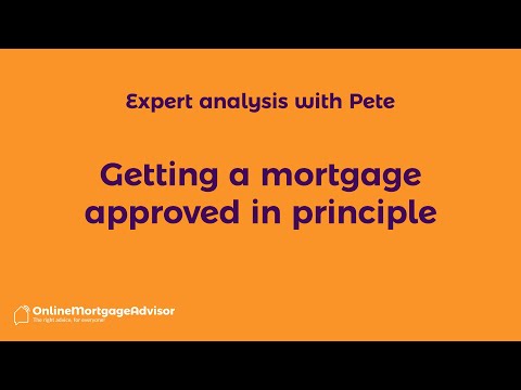 Getting a mortgage in principle