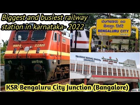 KSR/SBC Bengaluru Railway Station 2022🚆Biggest & Busiest one in karnataka