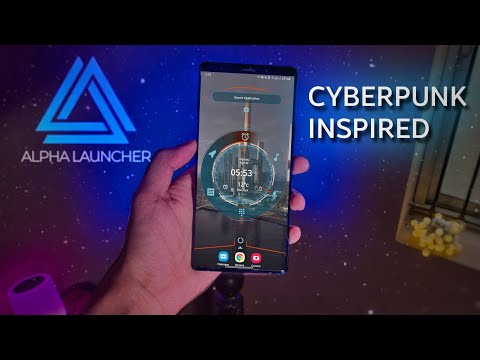 Alpha - Hybrid Android Homescreen Launcher Review!