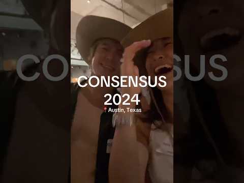 Consensus is a #crypto conference that’s hosted by coindesk.  it was a wild time down in #texas 🤠