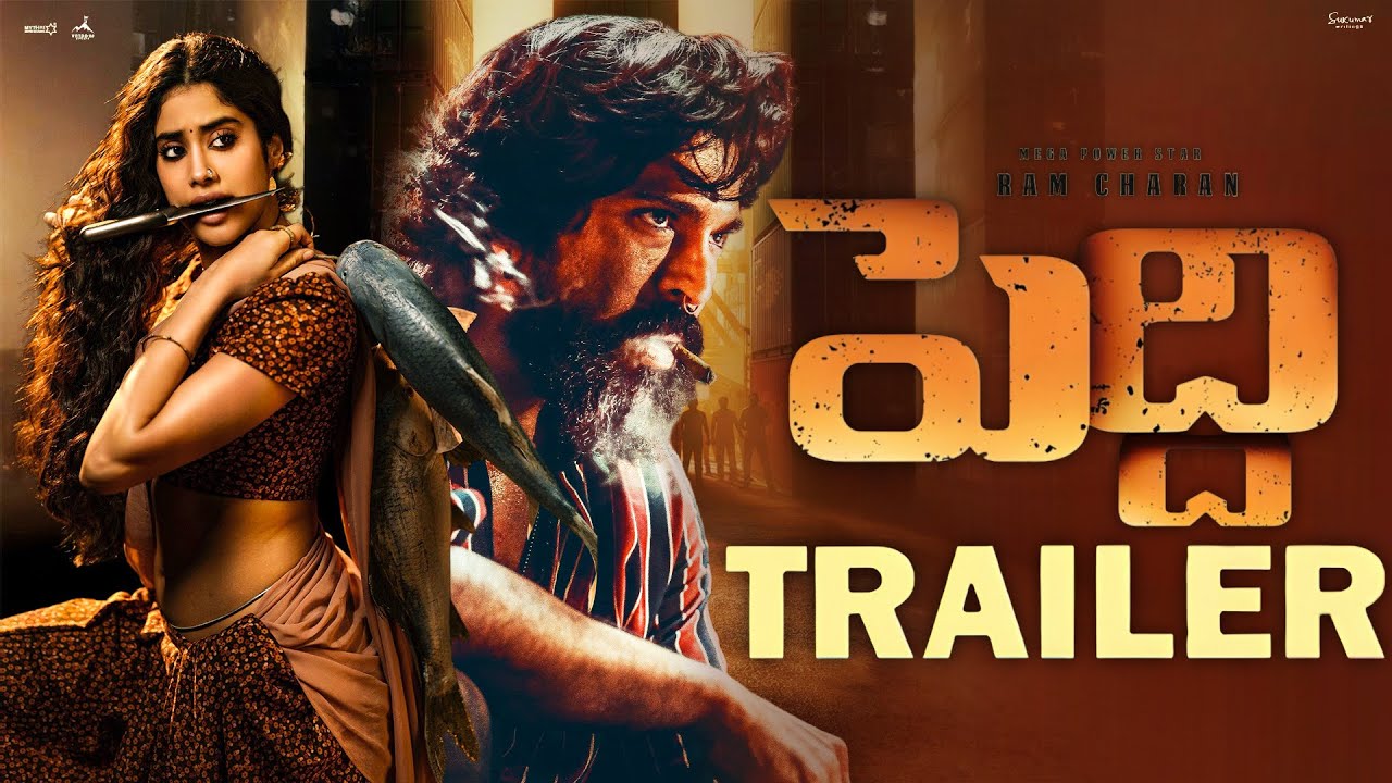 Peddi Official Trailer | Ram Charan | Janhvi Kapoor | Buchi Babu Sana | Ram Charan Peddi Trailer 
