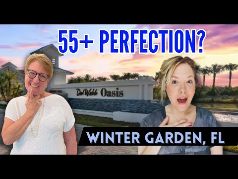 Del Webb Oasis 55+ in Winter Garden, FL -- Pricing, HOA Fees, Elmwood Villa and Mystique Grand Tour