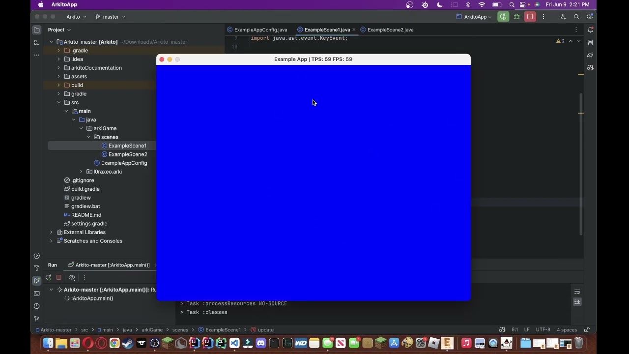 Key Input w/ Arkito Java Game Engine - Tutorial