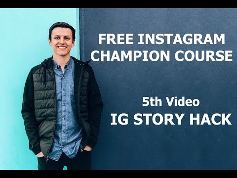 5 - Instagram Story Hack | How to Increase Story Views - (FREE IG COURSE)