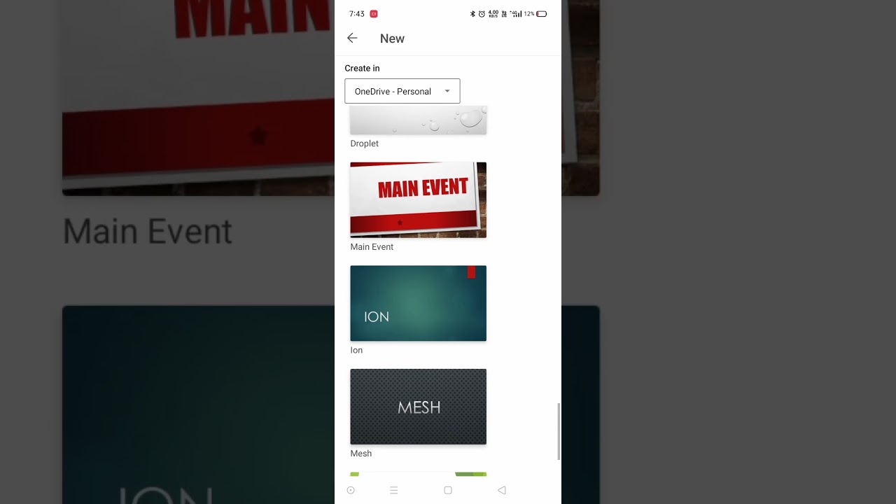 how to present PowerPoint presentation in mobile phone