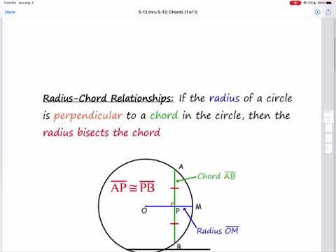 Chords in a Circle