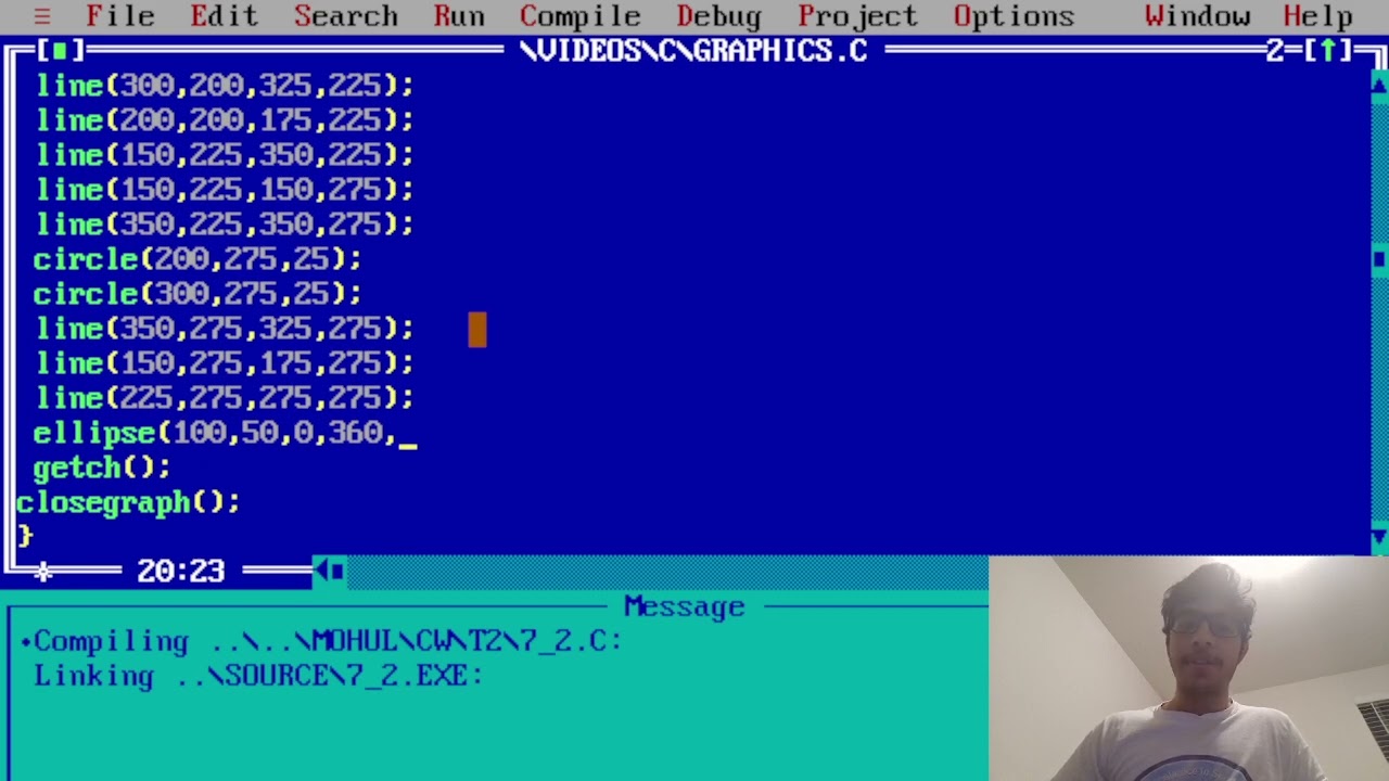 Computer Graphics using C -  Part 1