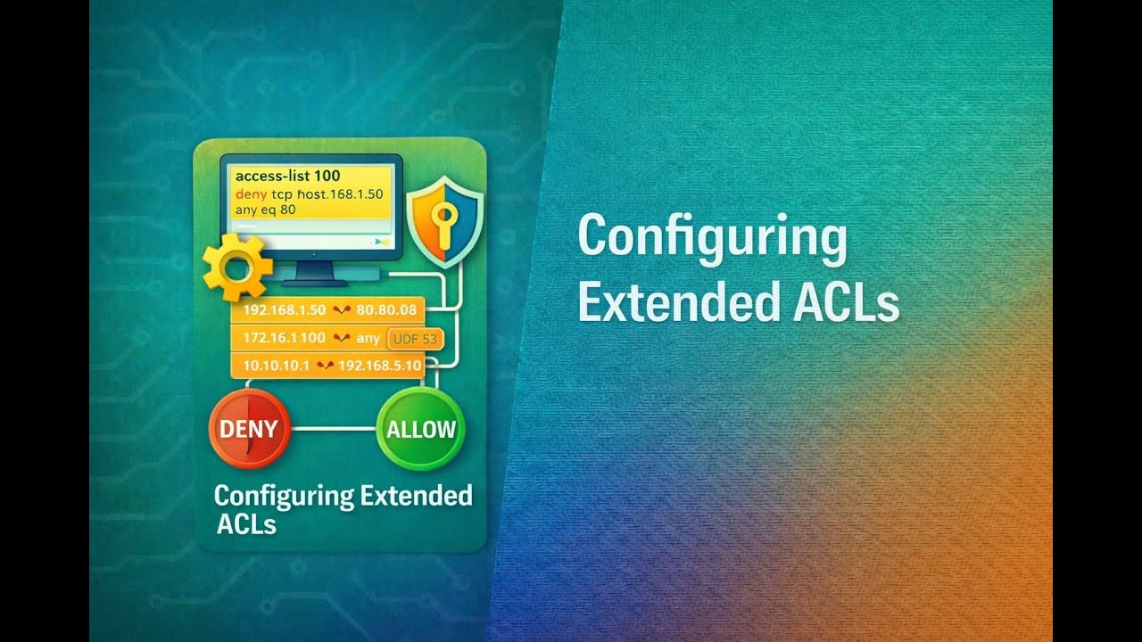Configuring Extended ACLs