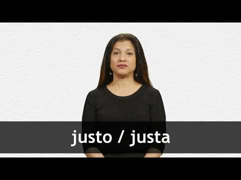 English Translation of “JUSTO” | Collins Spanish-English Dictionary