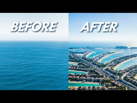 How Was The $12 Billion Dubai's Palm Jumeirah Built