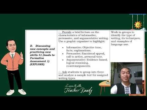 7Es Lesson Planning Model Explained | English with Teacher Randy
