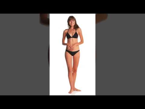 Roxy Strappy Love Reversible Heart Mini Bikini Bottom | SwimOutlet.com