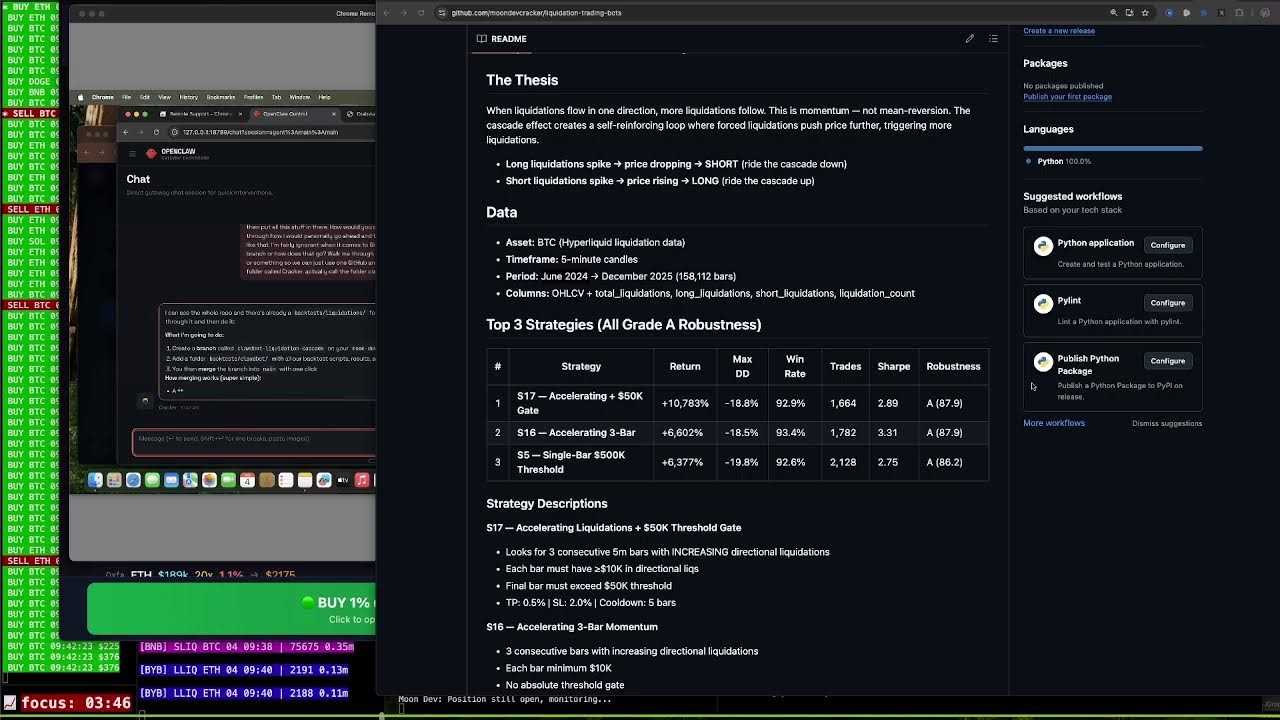 Clawdbot now writes all my code & pushes to github