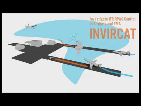 Investigating IFR RPAS Control in Airports and TMA - INVIRCAT (Video teaser)