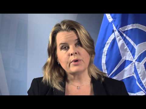 Mari Skåre answers questions on NATO's implementation of UNSCR 1325 - 1/4