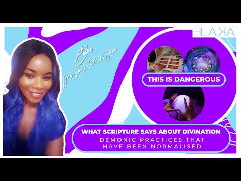 LET'S TALK DEUTERONOMY 18:9-14 | WHAT SCRIPTURE SAYS ABOUT DIVINATION