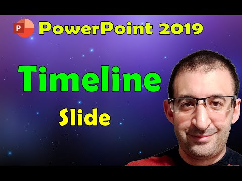 13- How to Create a Pretty Timeline Slide in PowerPoint 2019