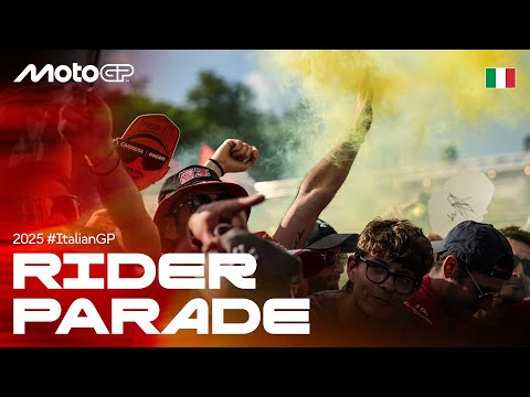 Rider Parade | 2025 Italian GP