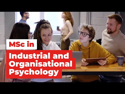 MSc in Industrial and Organisational Psychology