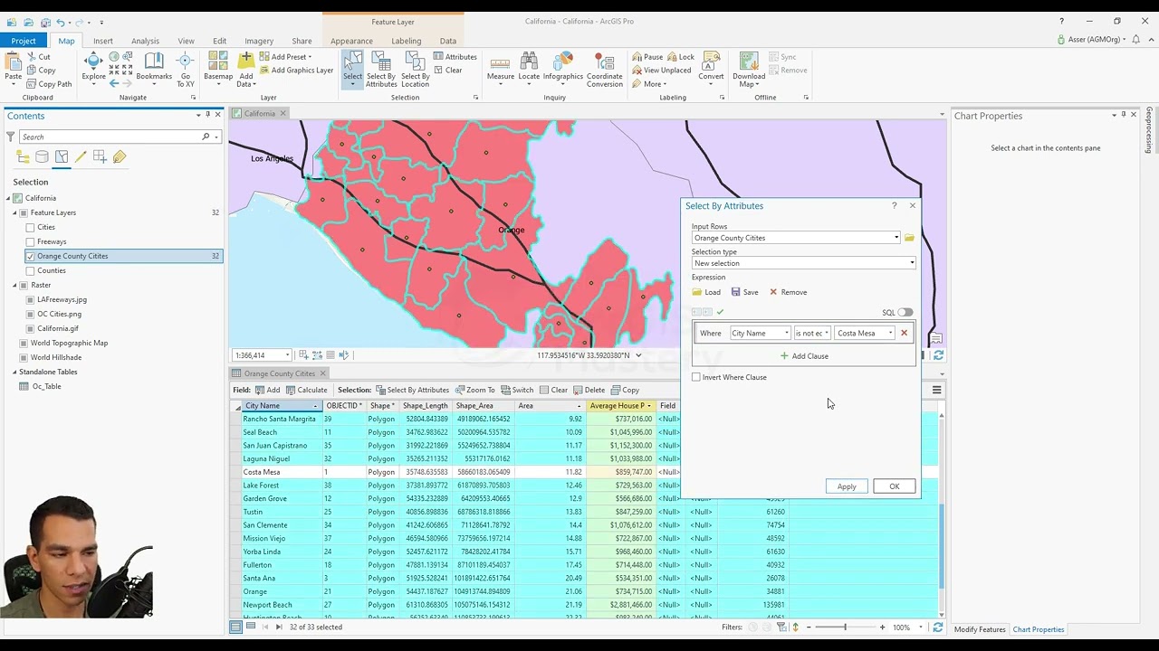 ArcGIS Pro Select By Attribute | Select features using attributes