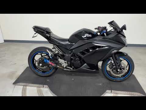 Used 2014 Kawasaki Ninja 300 EX300A Motorcycle for sale near Akron, OH.