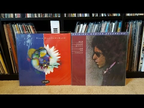 Unboxing - Dave Matthews Band Crash 20th Anniversary & Bob Dylan Blood on the Tracks MFSL Vinyl LP