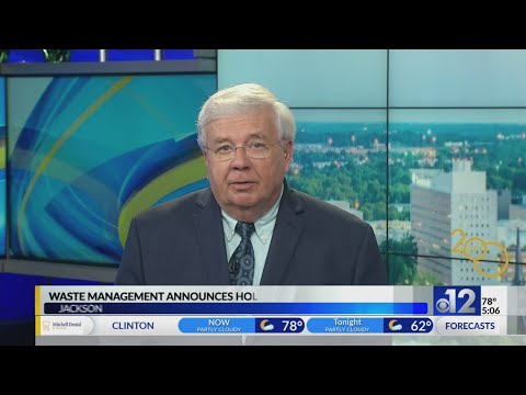 Waste Management announces holiday schedule