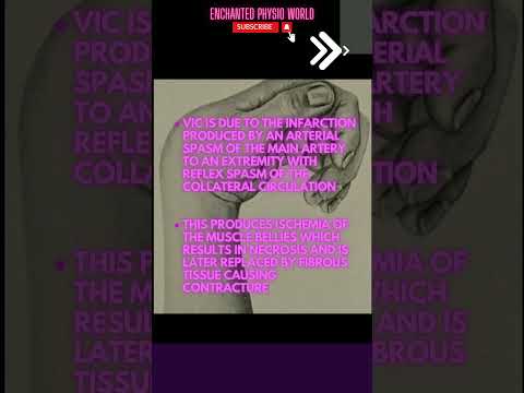 VOLKMANN'S ISCHEMIC CONTRACTURE (VIC) #anatomy #education #youtubeshorts