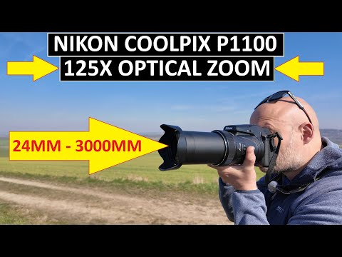 NIKON COOLPIX P1100 - SUPERZOOM TESTS - A STAGGERING 125X OPTICAL - 24MM to 3000MM EQUIVALENT