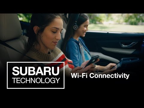 Wi-Fi Hotspot Connectivity (2019 Subaru Features)