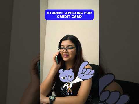 When Students Apply for Credit Card 😭 #shorts #creditcard #students
