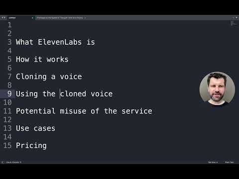 ElevenLabs Generative AI - Instant Voice Cloning Demo