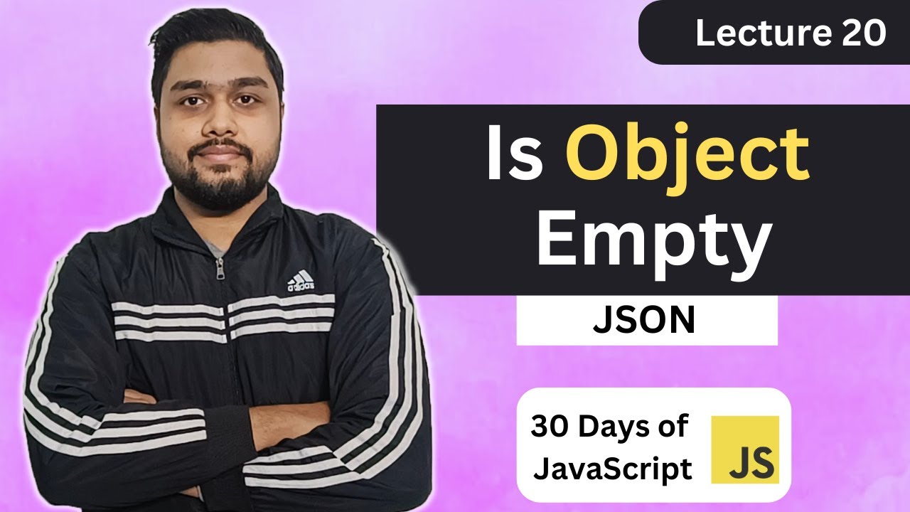 Is Object Empty | Leetcode 2727 | JSON | 30 Days of JavaScript #javascript #leetcode
