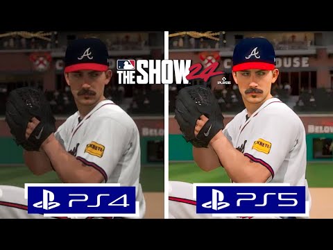 MLB The Show 24 PS4 vs PS5 Graphics Comparison