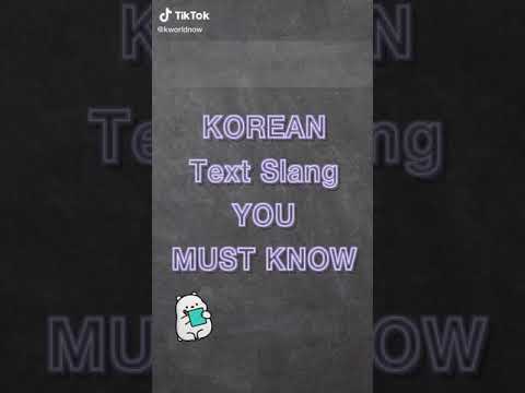 Learn Korean Slang: Texting pt 1 | KWorld Now Hallyu #Shorts