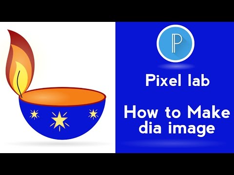 How to make dia deep png images on pixel lab