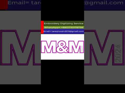 m and m sweatshirts with logo.. #digitize #drawing #emb #design #logo #tajimapuls
