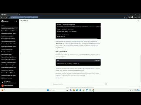 python selenium actionchains backspace