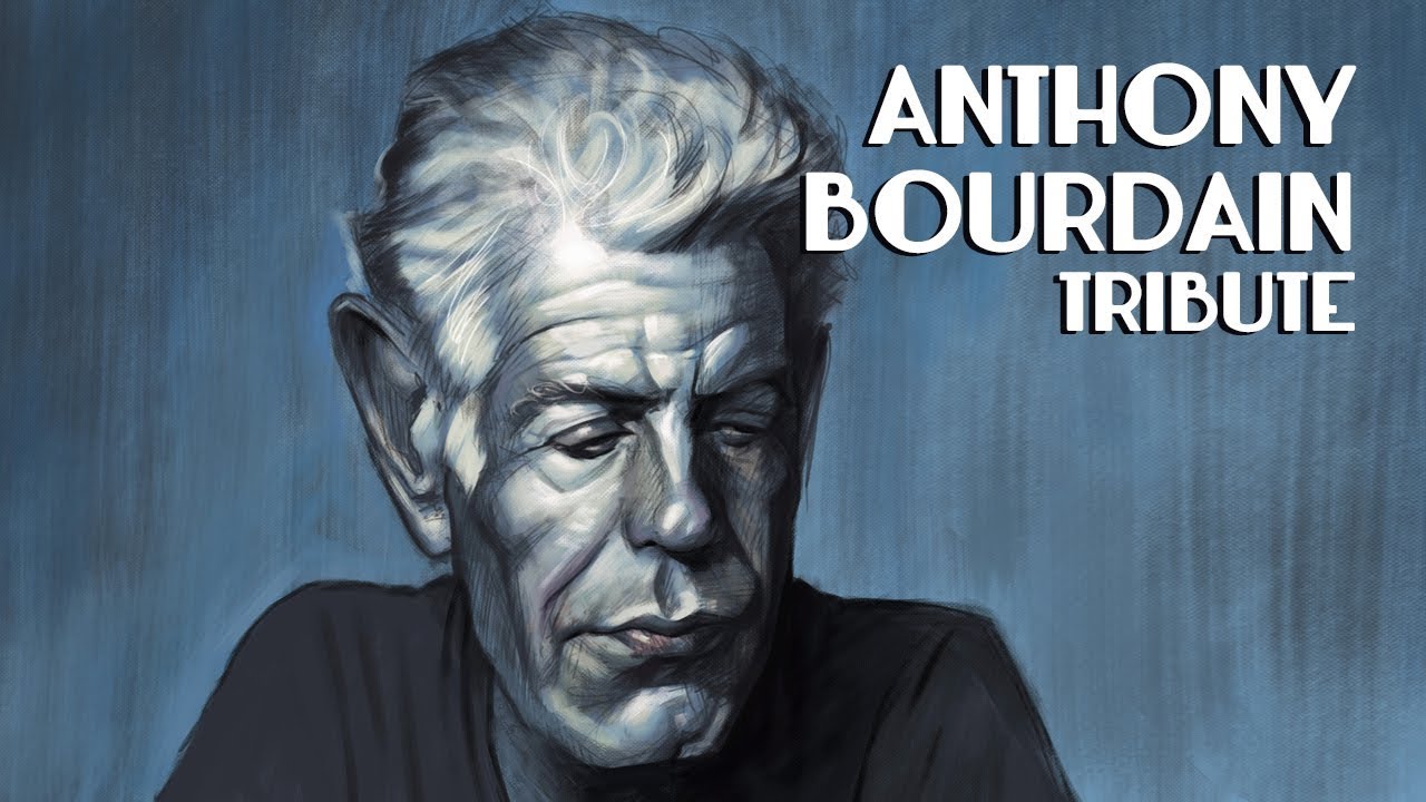 ANTHONY BOURDAIN SPEEDPAINT