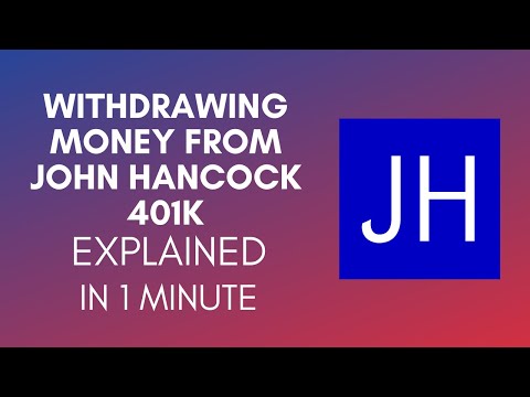 How To Withdraw Money From John Hancock 401K (2025)